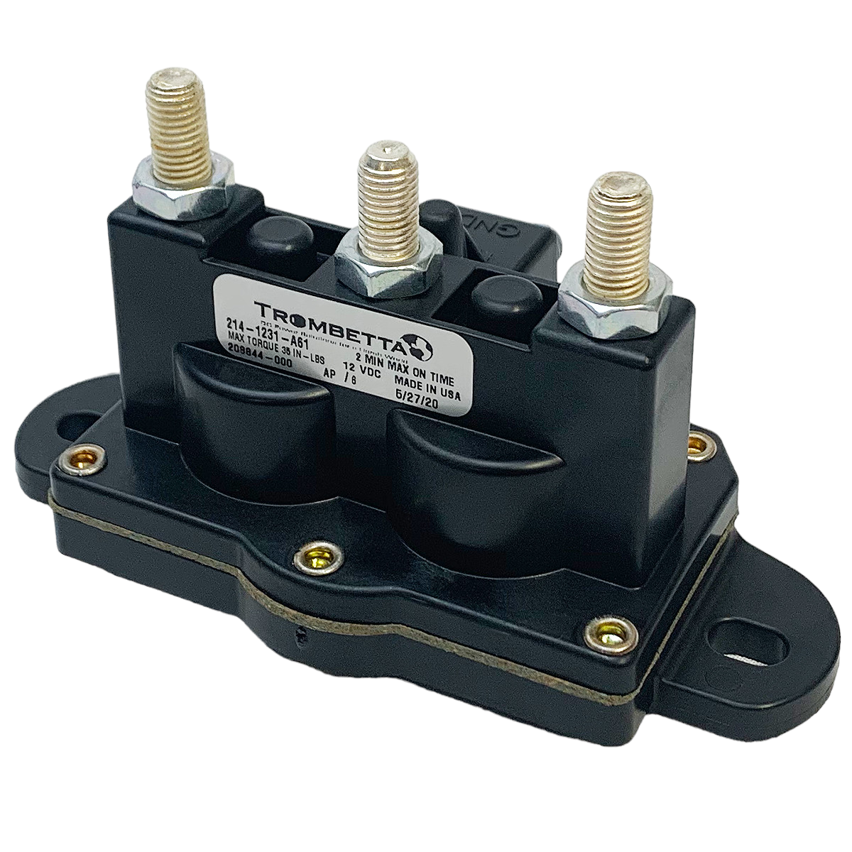 Trombetta 214-1231-A61 12 Volt Reversing Polarity DC Contactor ...
